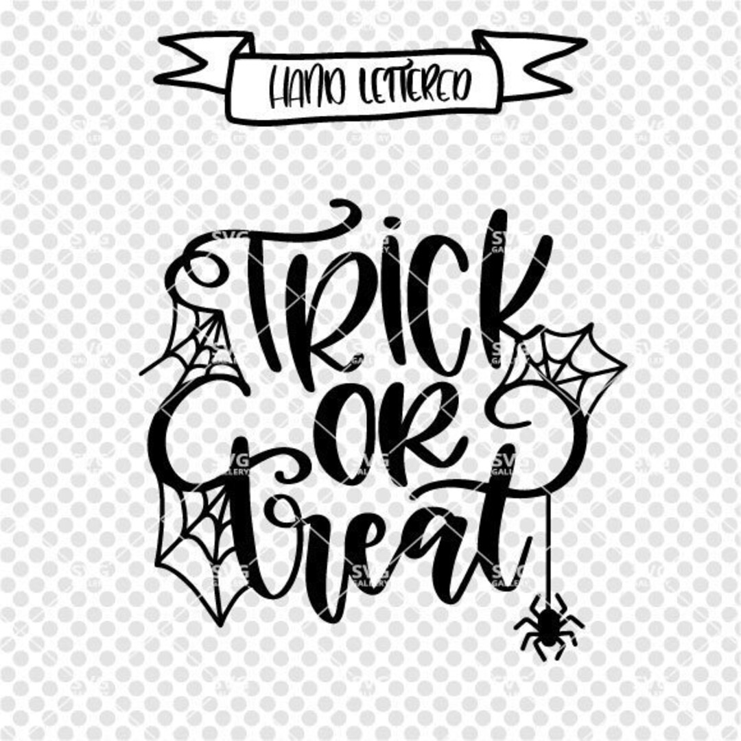 Halloween SVG, Trick or Treat Svg, Spooky SVG, Halloween Cut File ...