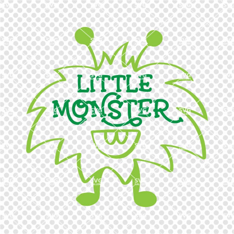 Little Monster Svg - Etsy