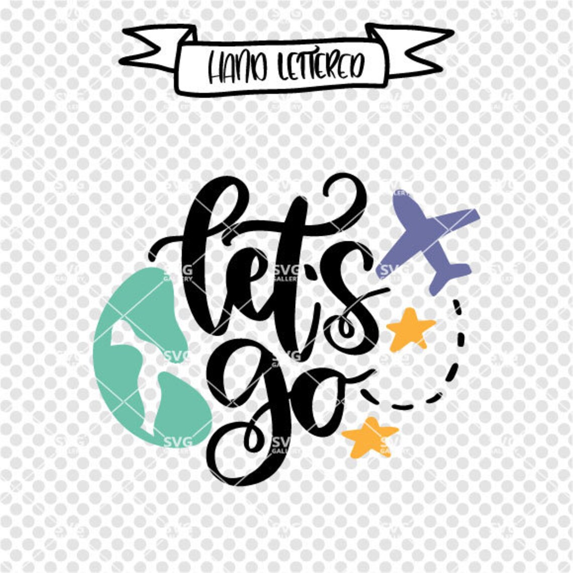 Travel Svg Adventure SVG Let's Go Svg Adventure Awaits - Etsy