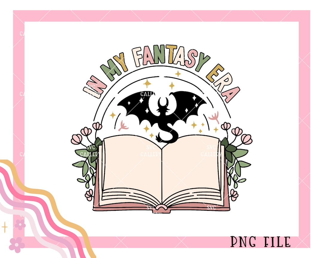 Fantasy Book Reader Png, in My Fantasy Era, Illustration, Romantasy ...