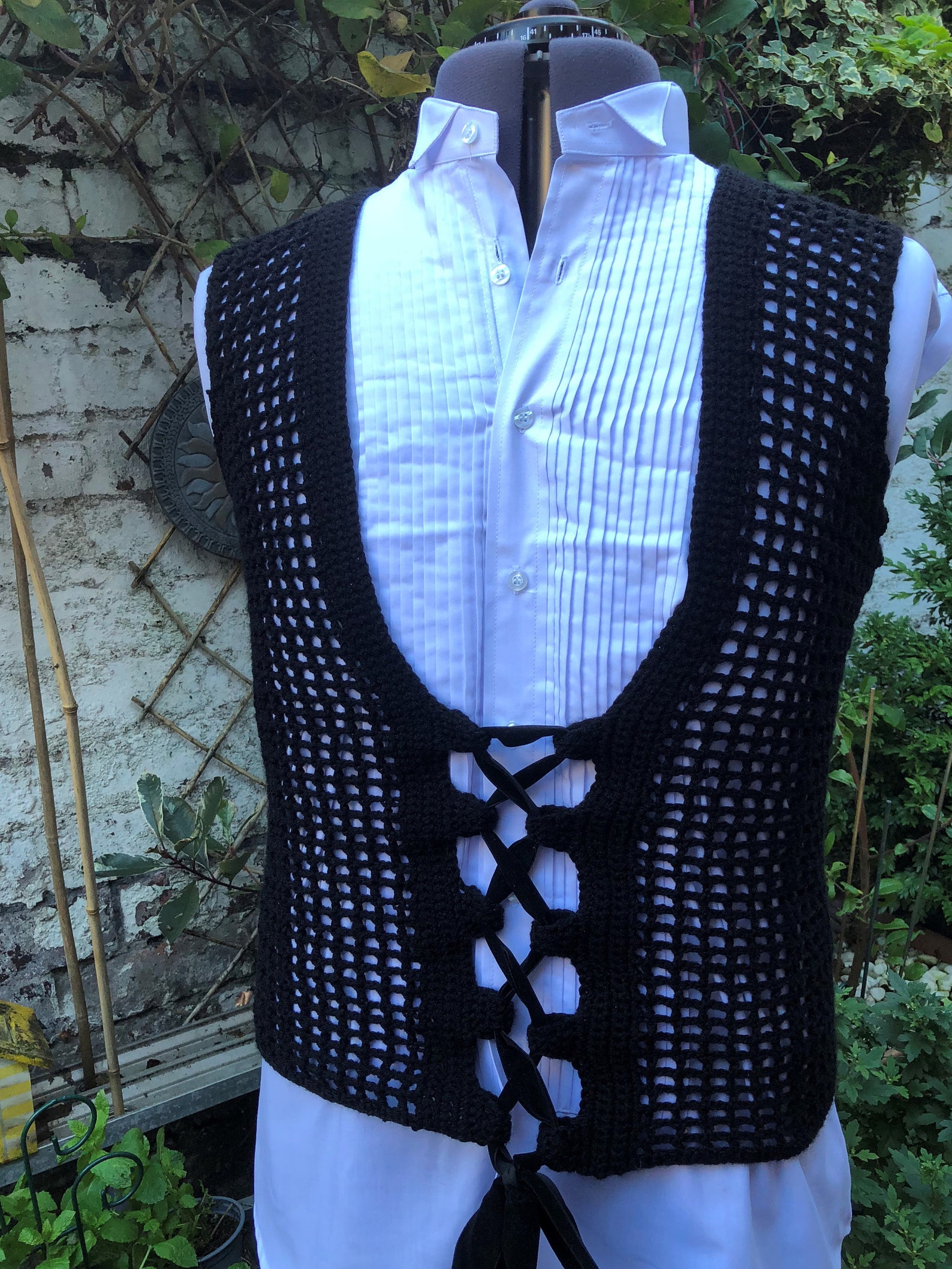 Crochet Pattern Mesh Side Piece One Size | Etsy