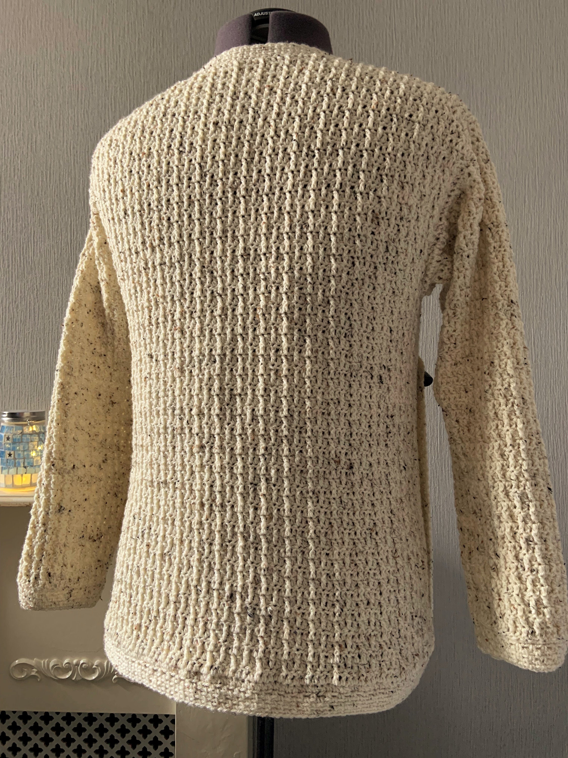 Menswear Crochet Pattern, Toggle Wrap Cardigan - Etsy