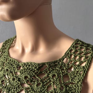 Men's Crochet PDF Pattern, Lace and Mesh Stripe Tank Top - Etsy