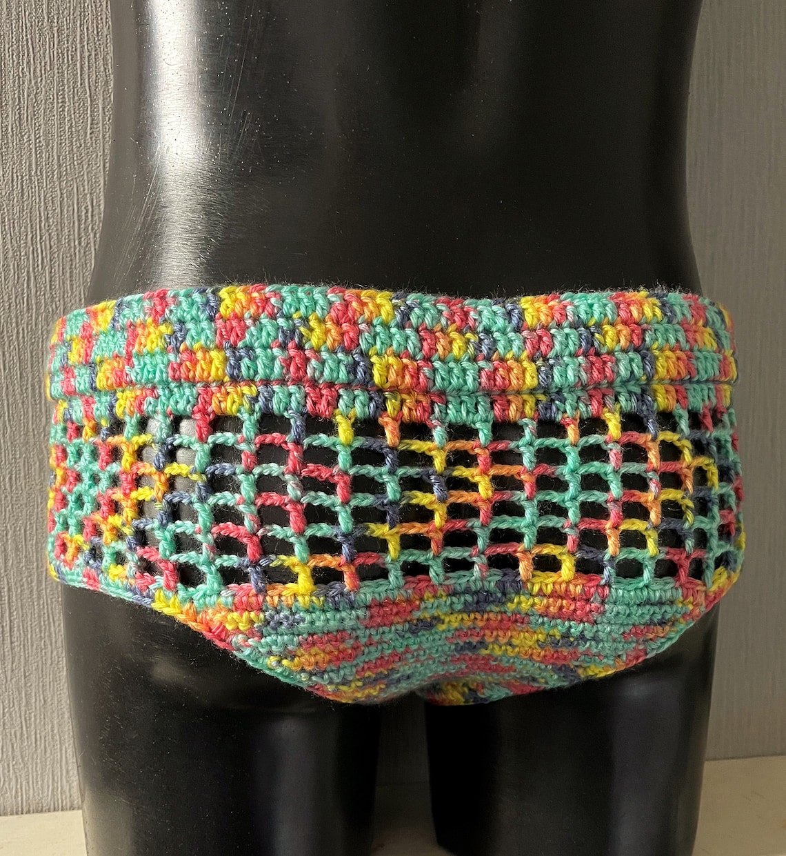 Men's Crochet Pattern, Full Side Briefs in Double Knit Yarn - Etsy