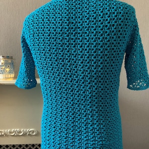 Men's Crochet Pattern, Textured Mesh T-shirt - Etsy