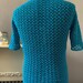 Men's Crochet Pattern Textured Mesh T-shirt - Etsy