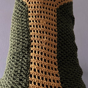 Men's PDF Crochet Pattern, Chain Mesh Tank Top - Etsy UK