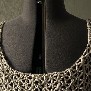 Men's Crochet PDF Pattern, Wide Triple Stitch Mesh Tank Top, All Sizes ...