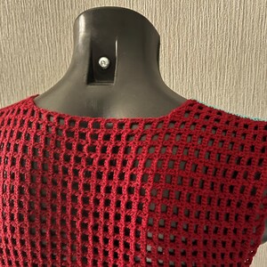 Men's Crochet Pattern, Crossover Mesh Tank Top - Etsy