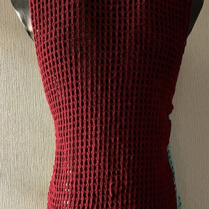 Men's Crochet Pattern, Crossover Mesh Tank Top - Etsy