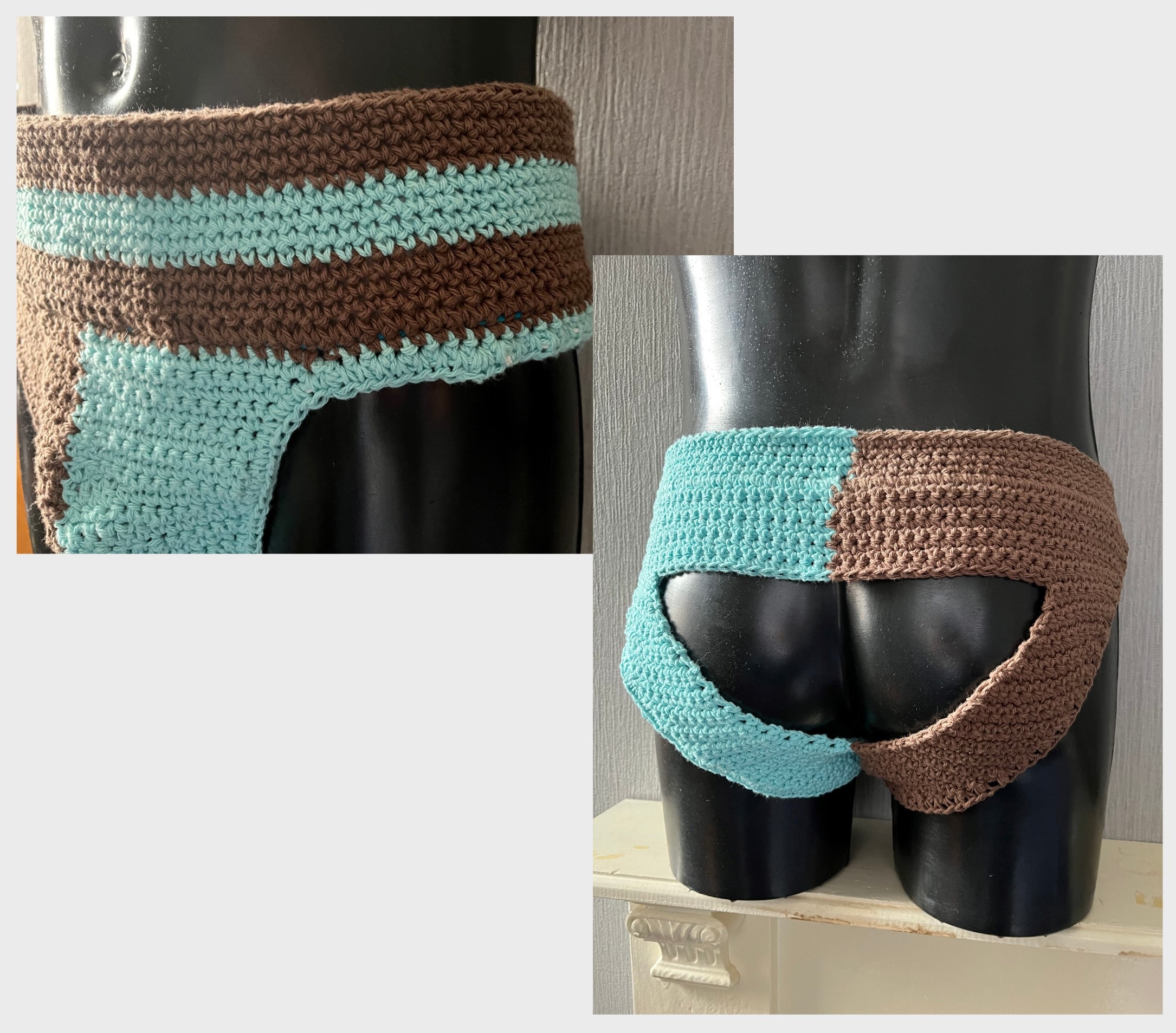 Men's Crochet Pattern 1001 Worsted Weight Briefs - Etsy