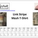 Men's Crochet PDF Pattern, Link Multi Stripe Mesh T-shirt - Etsy UK