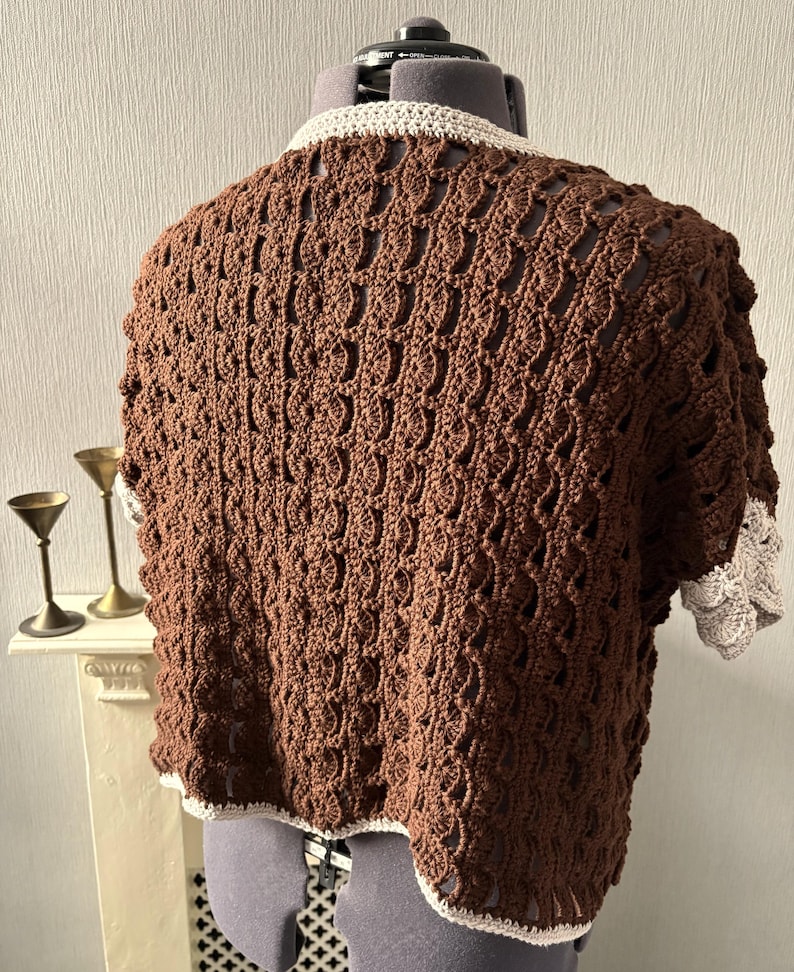 PDF Menswear Crochet Pattern, Half Moon Sideways T-shirt, Any Size - Etsy