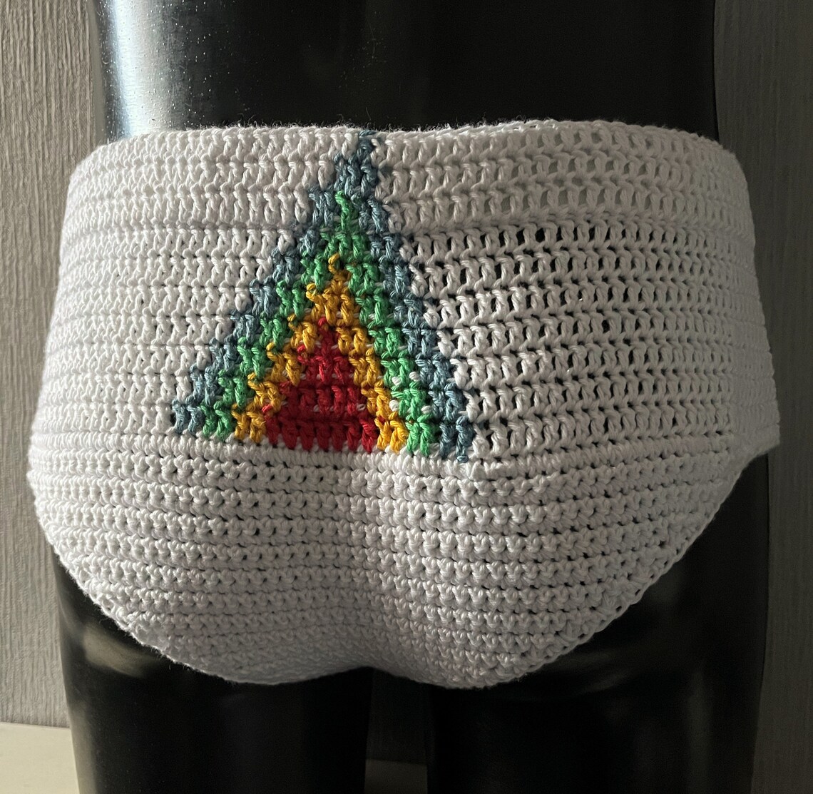 Mens Crochet Pattern Full Side Briefs In Double Knit Etsy