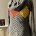 Men's Crochet PDF Pattern, Grid Square Shirt - Etsy