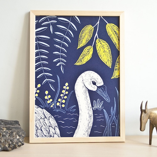 Poster Cat A4 - Etsy