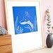 Fuchs Linoldruck, original Druckgrafik, handgemachte Illustration - Etsy.de