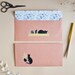 Envelope Set Cats, 10 Envelopes - Etsy