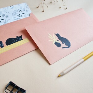 Envelope Set Cats, 10 Envelopes - Etsy