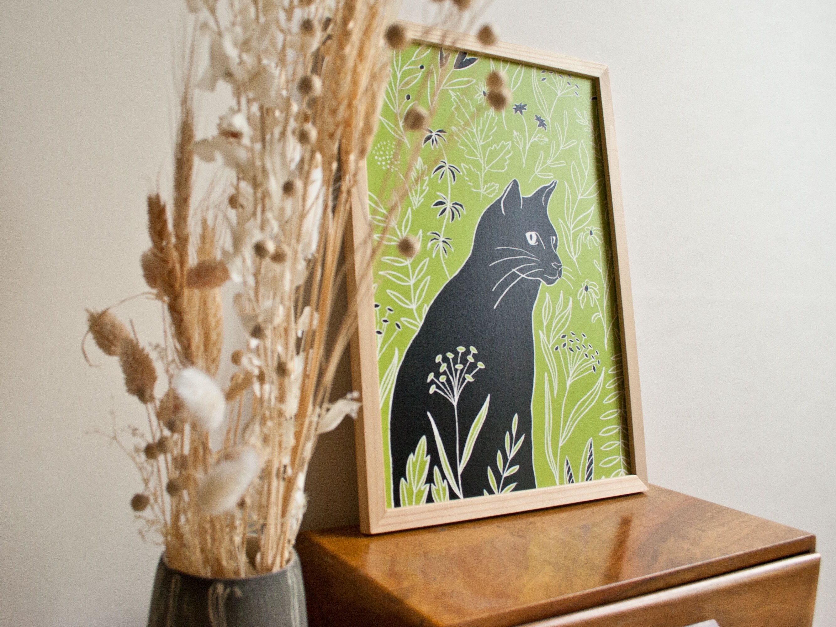 Poster Cat A4 | Etsy