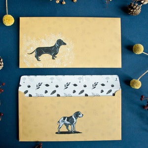 Envelope Set Dogs, 10 Envelopes - Etsy