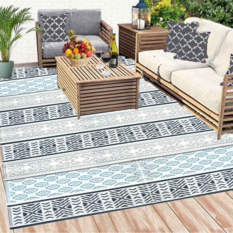 9 X 12 Teal Rug - Etsy