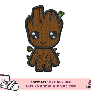 GROOT EMBROIDERY DESIGN, I'm Groot Machine Embroidery Pattern ...