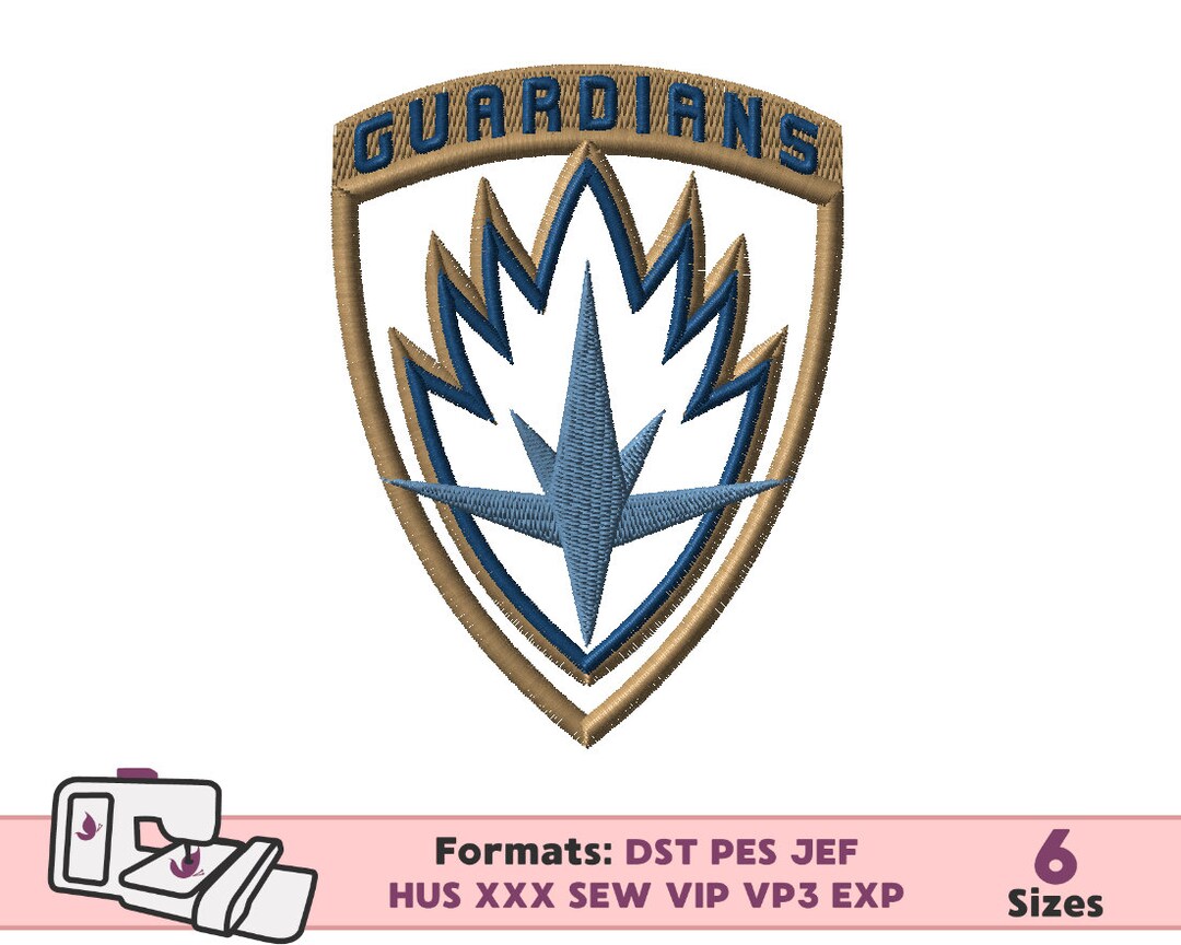 GUARDIANS of the GALAXY APPLIQUE Design, Groot Superhero Machine ...