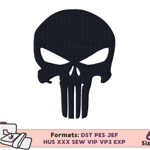 PUNISHER EMBROIDERY DESIGN, Superhero the Punisher Embroidery Design ...