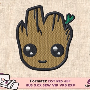GROOT EMBROIDERY DESIGN, I'm Groot Machine Embroidery Pattern ...