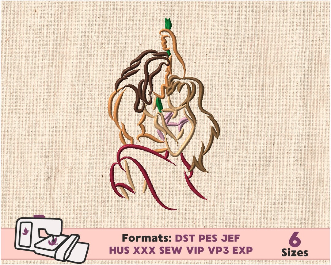 TARZAN EMBROIDERY DESIGN, Jungle Jane Tarzan Embroidery Machine Design ...