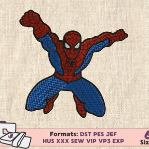 SPIDERMAN EMBROIDERY DESIGN, Superhero Embroidery Design, Spider Design ...