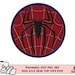 SPIDERMAN EMBROIDERY DESIGN, Superhero Embroidery Design, Spider Design ...