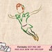 PETER PAN EMBROIDERY Design, Peter Pan Tinkerbell Machine Embroidery ...