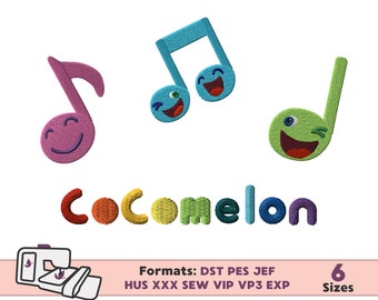 Cocomelon Music Note - Etsy Canada