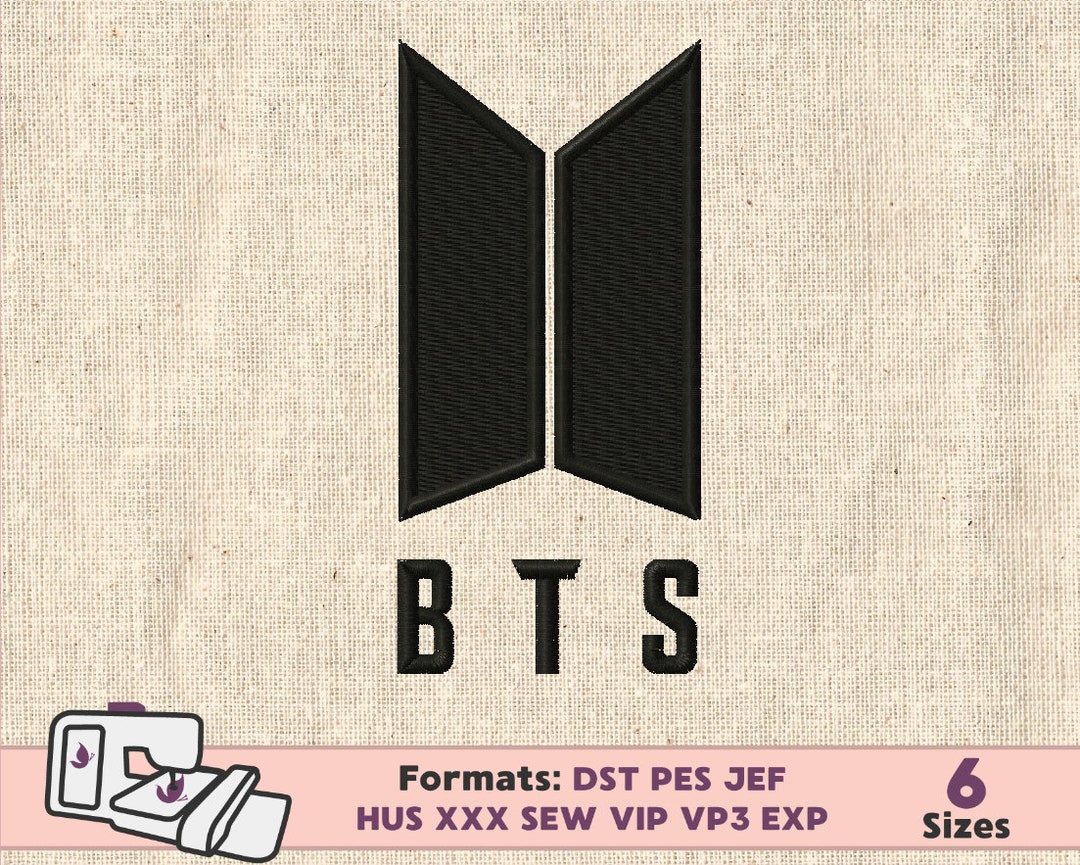BTS EMBROIDERY DESIGN Bts Kpop Music Machine Embroidery - Etsy Canada