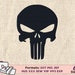 PUNISHER EMBROIDERY DESIGN, Superhero the Punisher Embroidery Design ...