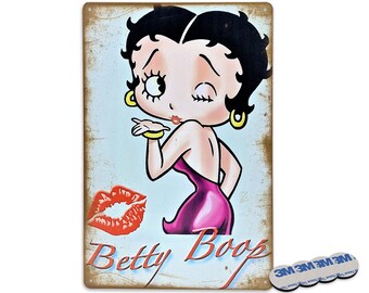 Betty Boop Plaque - Etsy