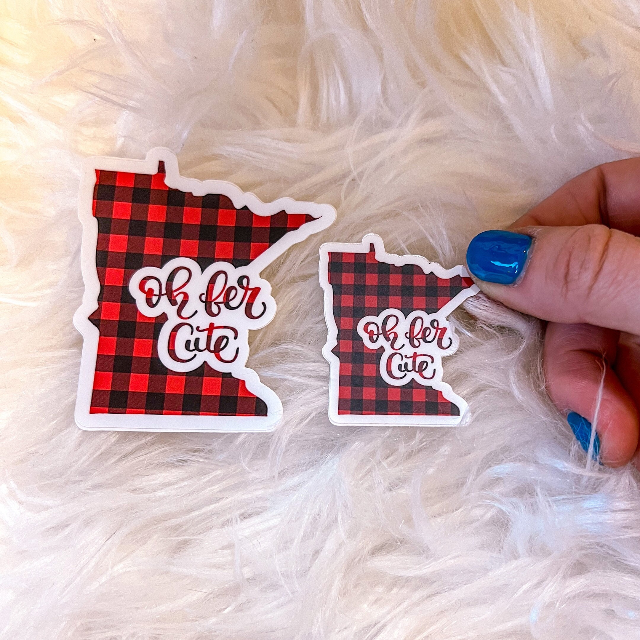 Oh Fer Cute Sticker - Etsy
