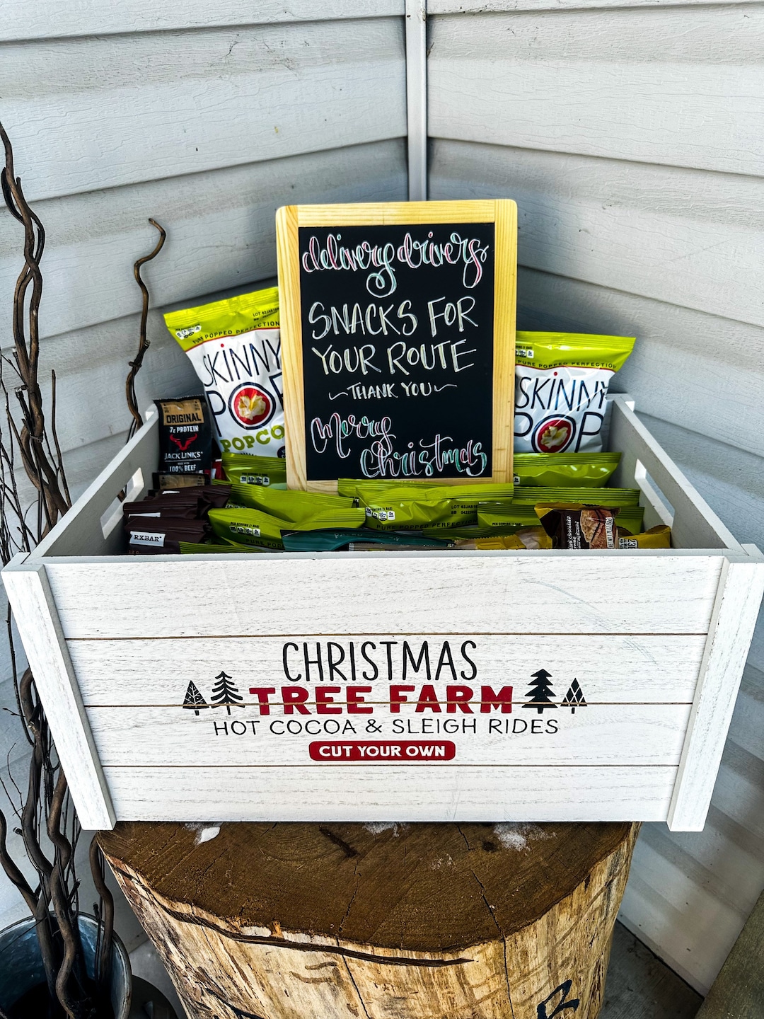 Delivery Driver Snack Chalkboard - Etsy