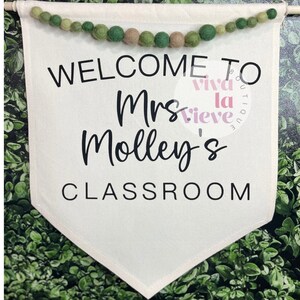 Teacher Sign, Teacher Appreciation Gift, Teacher Flag, Classroom Flag ...