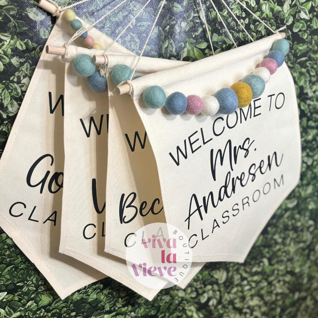 Teacher Sign, Teacher Appreciation Gift, Teacher Flag, Classroom Flag ...