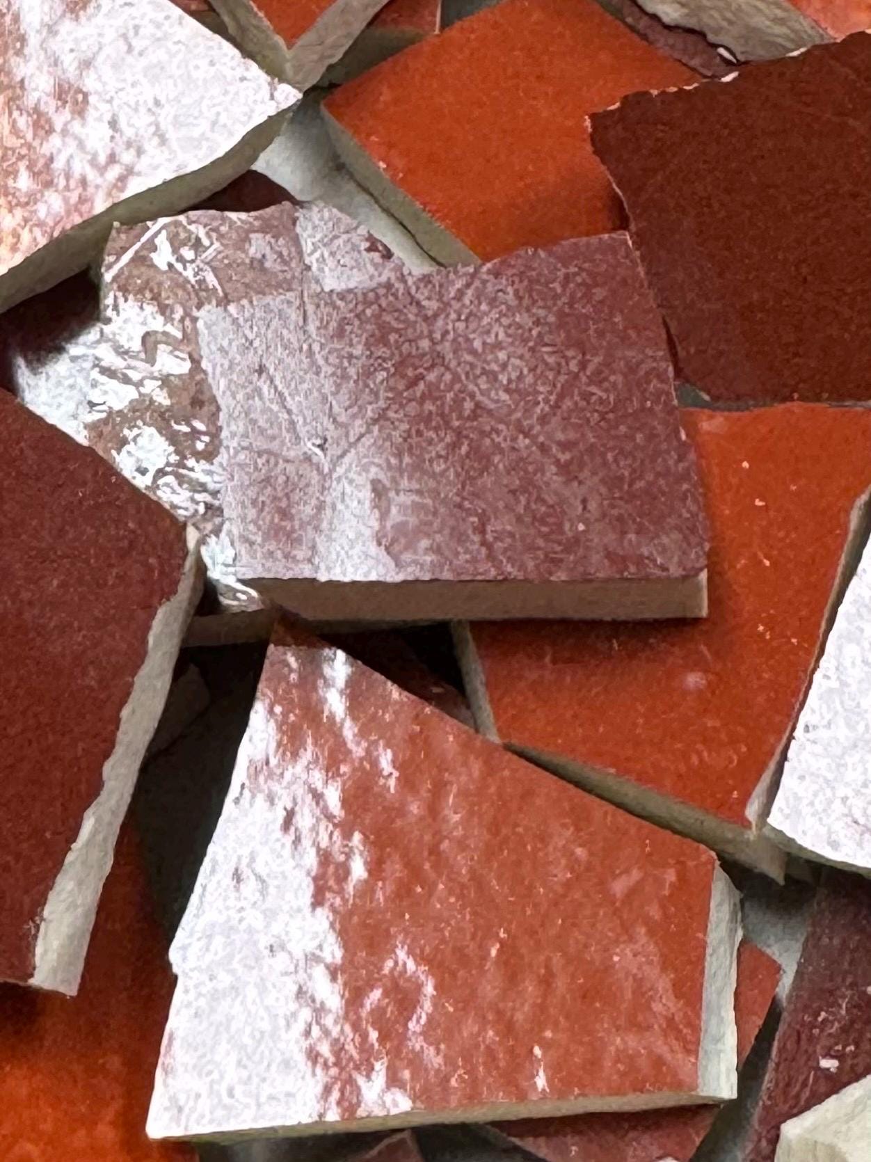 WARM AND FUN Mosaic Tiles, China Ceramic Pique Assiette, 120pieces - Etsy