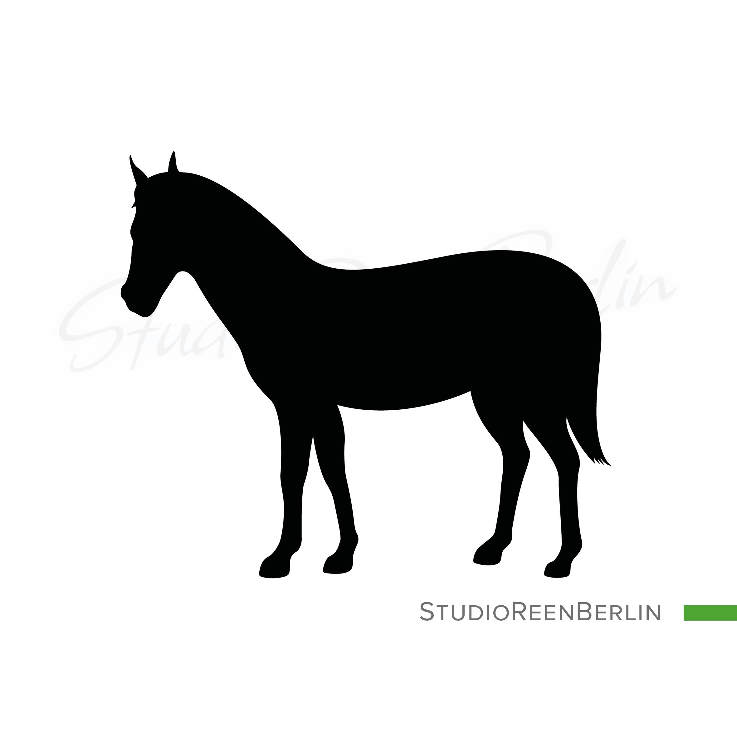 Horse Svg, Horse Outline Svg, Horse Silhouette Svg, Horse Instant ...
