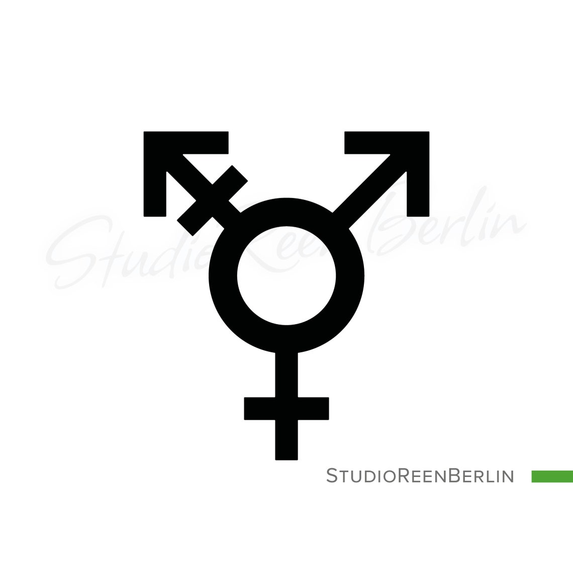 Gender Neutral Svg, Gender Symbol Svg, Non-binary Gender Svg, Instant ...