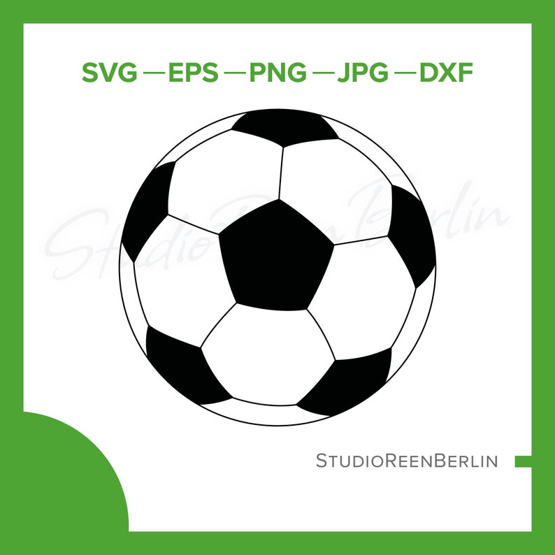 Football Svg, Soccer Ball Vector, Football Svg Jpg Eps Dxf Png ...