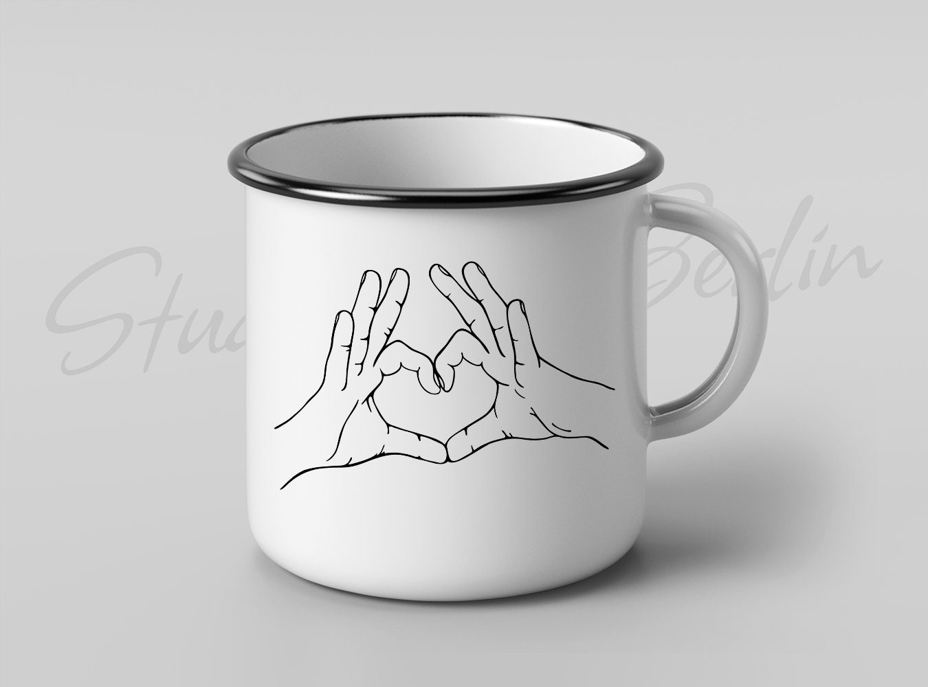 Heart With Hands Svg, Heart With Hands Vector, Heart of Hands Instant ...