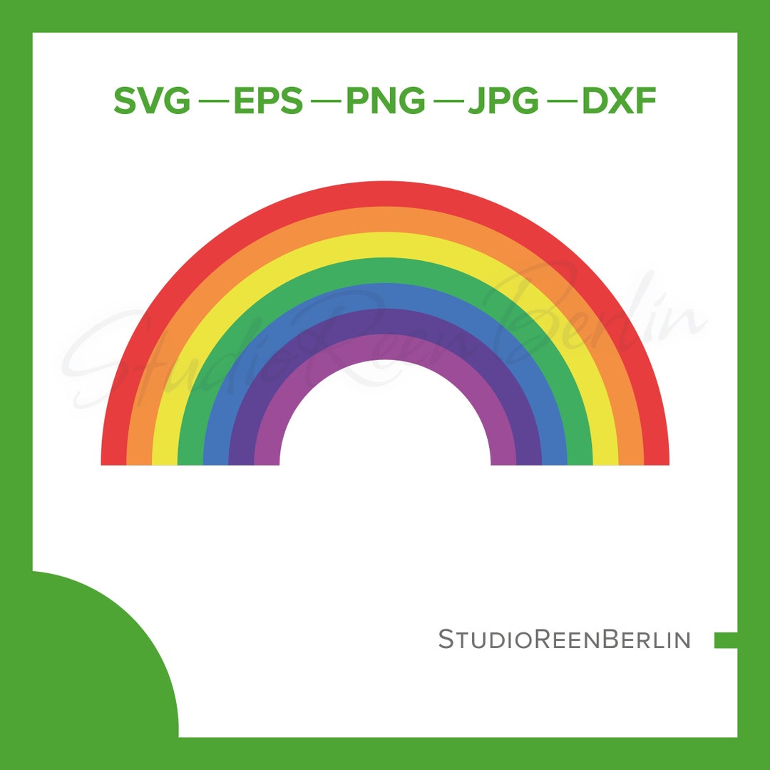 Rainbow Svg, Simple Rainbow Png, Rainbow Png, Rainbow Download, Rainbow ...