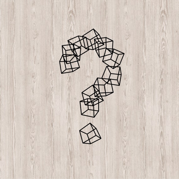 Tipper Question Mark Car Decal - Etsy