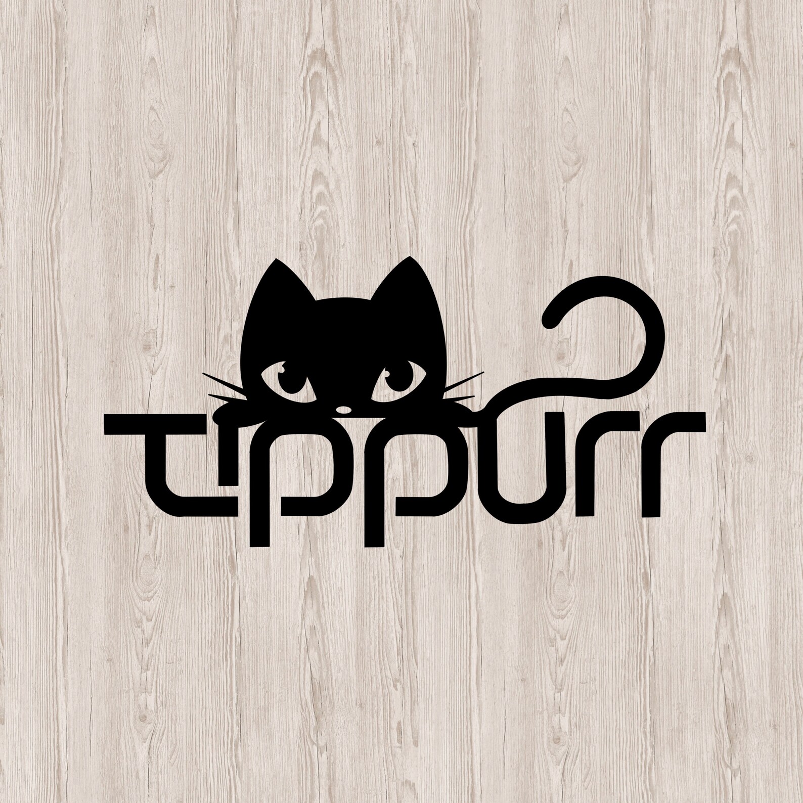 Tipper Inspired tippurr Vinyl Decal - Etsy